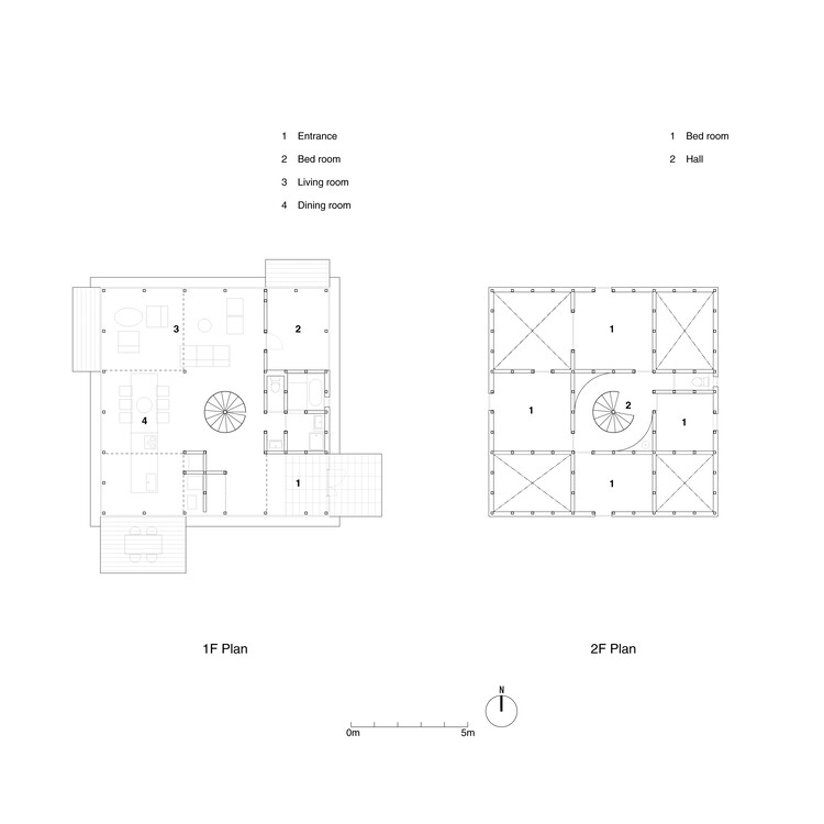 ナインフォールドルーフ / T2P Architects Office - 建築デザイン装飾